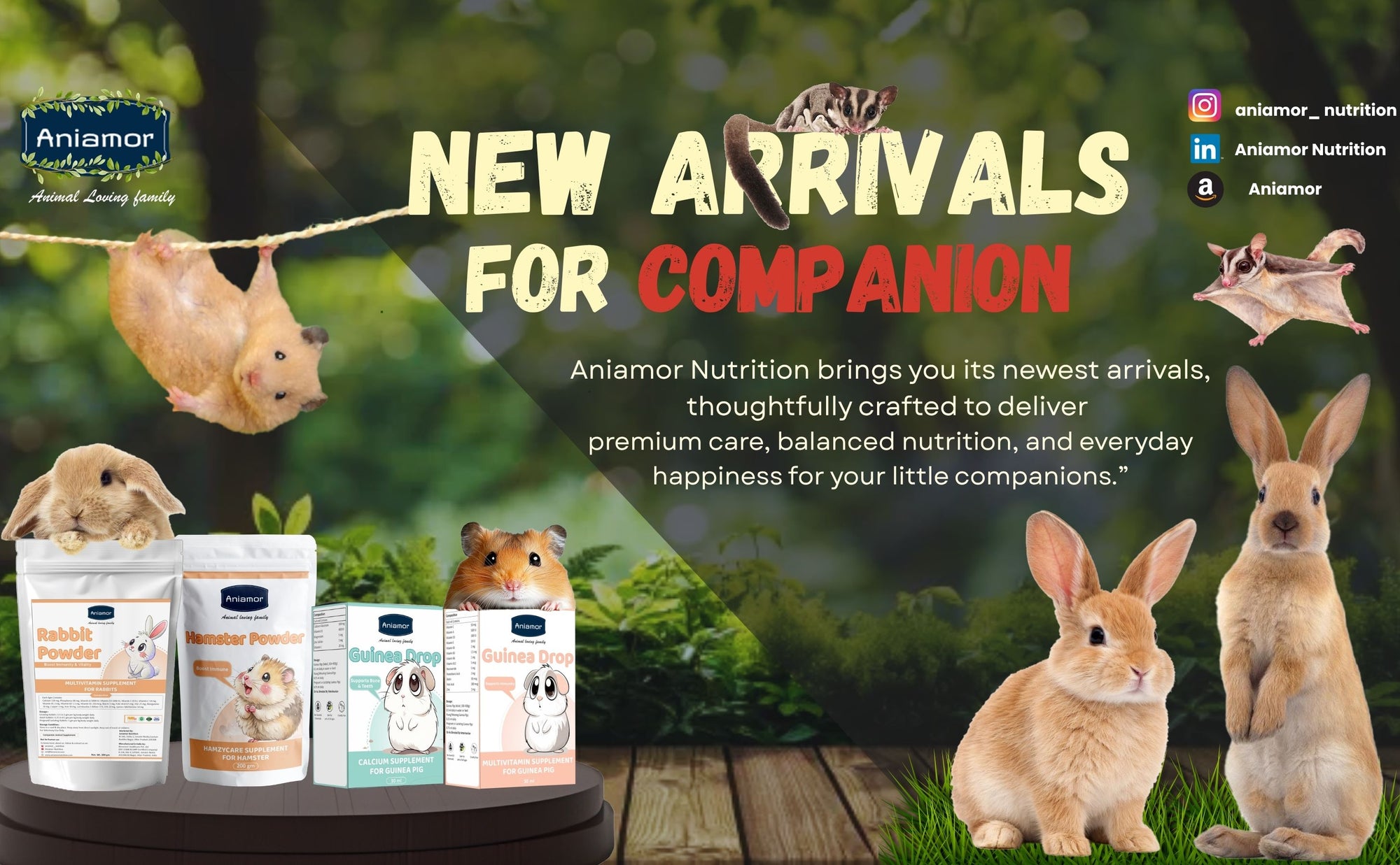 Online Pet Nutrition Store: Buy Animal Supplements & Vitamins – Aniamor ...